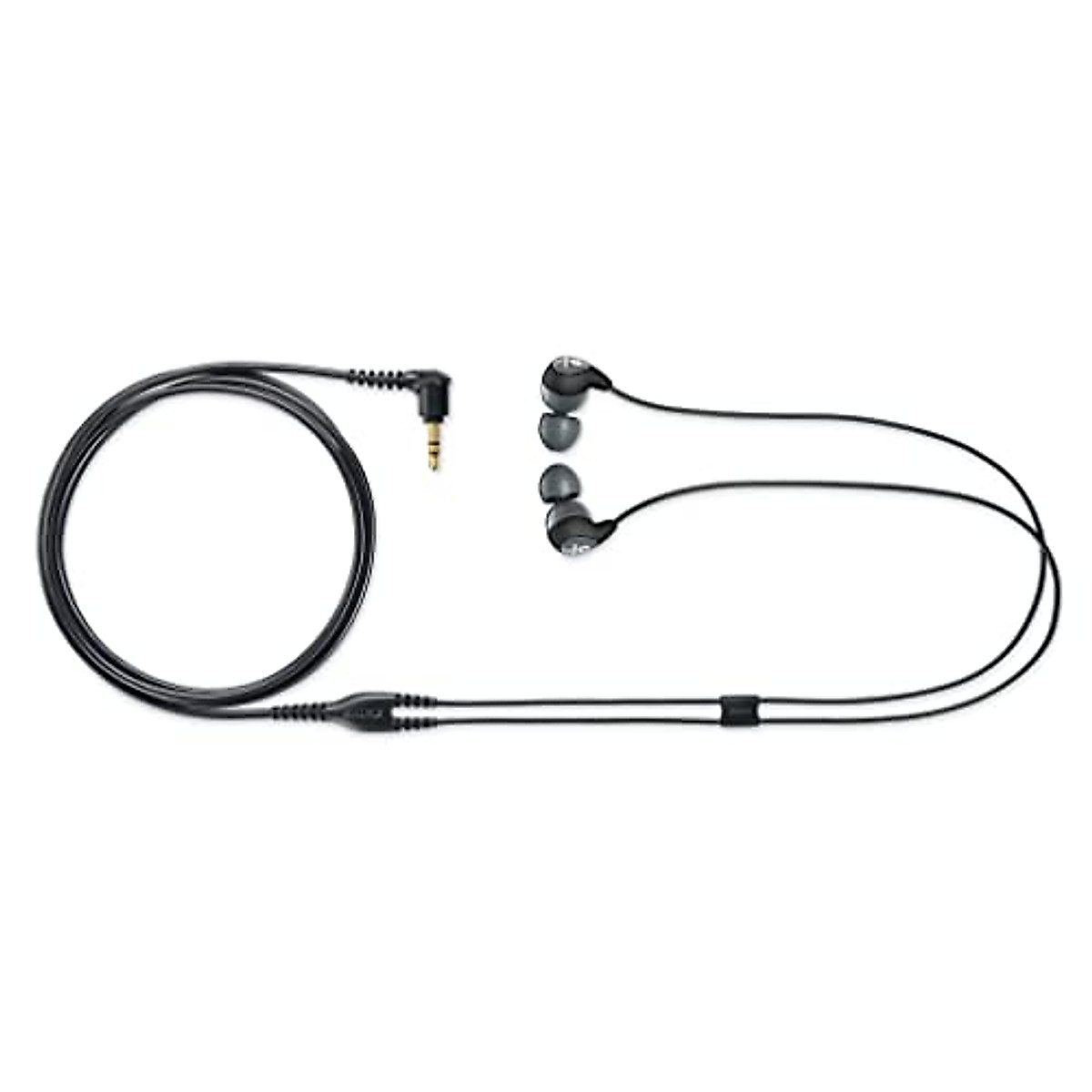 Shure SE112 PRO Wired Earbuds - Professional Sound Isolating Earphones with Single Dynamic MicroDriver, Secure In-Ear Fit, Fixed Cable, Durable Quality - Gray (SE112-GR)