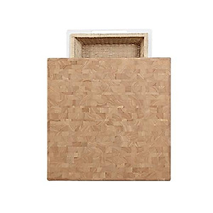 Powell Furniture Kitchen Island, White, 30" x 30" x 36.1/4"