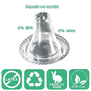 Brauness Direct 200 Counts Ear Thermometer Covers Lens Filters Refill Caps for All Braun Thermometer Models, Disposable Ear Thermometer Covers