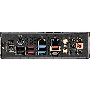 MSI MEG Z490 ACE Gaming Motherboard (ATX, 10th Gen Intel Core, LGA 1200 Socket, SLI/CF, Triple M.2 Slots, USB 3.2 Gen 2, Wi-Fi 6, Mystic Light RGB)