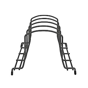 Spectrum Diversified Medium Wire Storage and Organization of Kitchen Bedroom Living Room, Industrial Gray