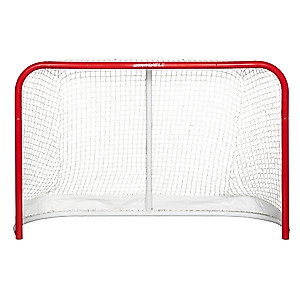 Winnwell Regulation Size Hockey Net - Indoor & Outdoor Heavy Duty Goal - Good for Street, Field & Rink