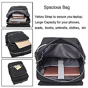 Ronyes Unisex College Bag Fits up to 15.6’’ Laptop Casual Rucksack Waterproof School Backpack Daypacks