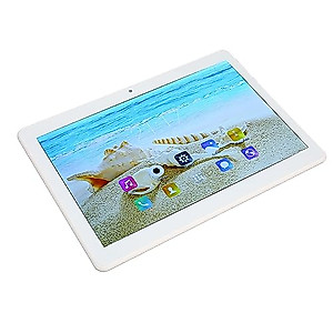 HEEPDD Tablet PC, 10.1 Inch Tablet 8800mAh 1960x1080 HD Front 500w Rear 1300w for Android 11.0 for Reading (US Plug)