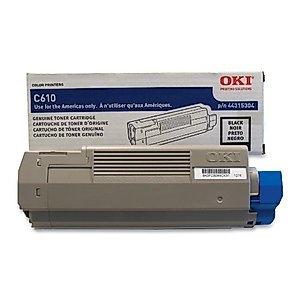 OKI 44315304 44315304 Toner, 8,000 Page-Yield, Black