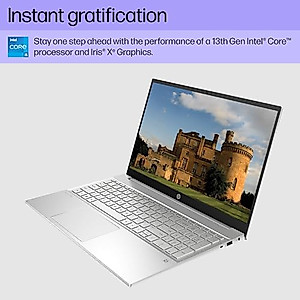 HP 2023 Newest Pavilion Laptop, 15.6" FHD IPS Touchscreen, 13th Gen Intel Core i5-1335U (10 core), 64GB RAM, 1TB SSD, Intel Iris Xe Graphic, Backlit Keyboard, WiFi6, HD Webcam, HDMI, Windows 11 Home