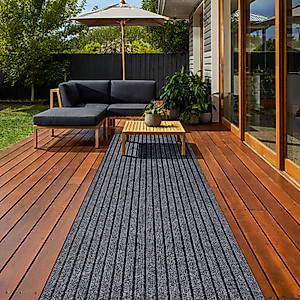 ANTPOP Runner Rug 2ft x 6ft Outdoor Indoor Runner Rugs with Rubber Backing Washable Rug Runner Carpet for Hallway Entryway Kitchen Bathroom Laundry Room Balcony Garage Patio