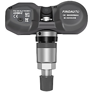 FINDAUTO Replacement for Tire Sensor 433MHz Original Equipment Tire Pressure Monitoring System TPMS for Chrysler for Dodge for Fiat for Jeep for Ram Replaces 56029398AA 56029398AB 974-043