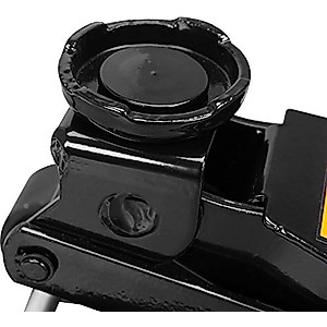 Torin TORT825051 Hydraulic Low Profile Trolley Service/Floor Jack with Single Piston Quick Lift Pump, 2.5 Ton (5,000 lb) Capacity, Black, Medium