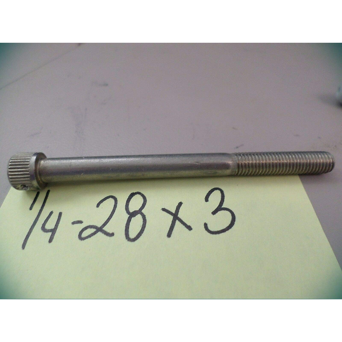 1/4-28 X 3 Socket Head Cap Screws Box Metric Set Hardware Fastener Kit (Lot Of 10)