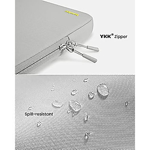 tomtoc 360° Protective Laptop Sleeve for 13-inch MacBook Air M3/A3113 2024, M2/A2681 M1/A2337 A2179 A1932 2024-2018, 13-inch MacBook Pro M2/A2686 M1/A2338 2024-2016, Water-Resistant MacBook Case Bag