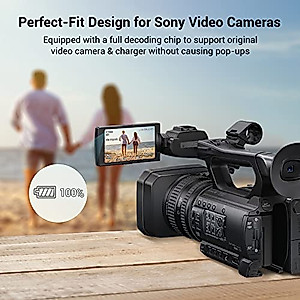 SmallRig NP-F970 Replacement Batteries (2 Pack) & Fast Charger USB Dual Charger for Sony NP-F970 NP-F960 NP-F950 NP-F930 NP-F550 NP-F570 NP-F750 Batteries, for Sony Camcorders, Other Monitors - 3823