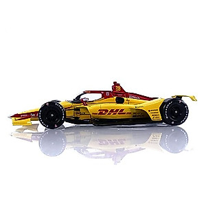 Dallara IndyCar #28 Romain Grosjean DHL Andretti Autosport NTT IndyCar Series (2023) 1/18 Diecast Model Car by Greenlight 11185