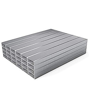 KangBaz 10,000 Staples, 26/6 Standard Staples for Staplers, 1/4 inch Length, 210 per Strip, Jam Free Chisel Point Staples, 10,000 Standard Staples for Stapler