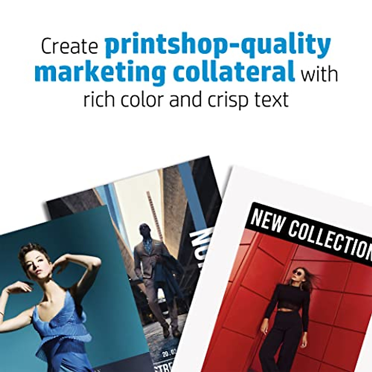 HP Professional Business Paper, Glossy, 8.5x11 in, 52 lb, 150 sheets, works with laser printers (4WN10A)