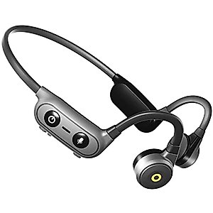 BEARTAIN Bone Conduction Headphones, Open Ear Headphones Wireless Bluetooth Open Ear Headphones, Sport Headphones Built-in Mic for Running, Driving, Cycling
