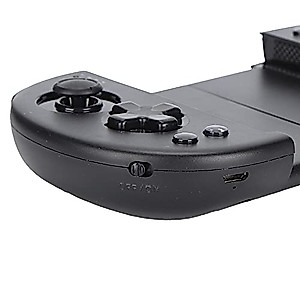 Heayzoki Mobile Gaming Controller, Phone Gamepad Wireless Bluetooth 4.0 Mobile Gamepad Stretchable Joystick Gamepad Controller for 3.5-6.5Inch for Ios/Android