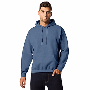 Gildan - Heavy Blend Hooded Sweatshirt - 18500 - M - Heather Sport Dark Navy