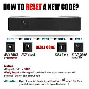 MGUOTP U-Locks Bicycles U Lock, Bicycle Safety Tool Indoor & Outdoor Waterproof Use Anti-Theft, Black (Color : Black)