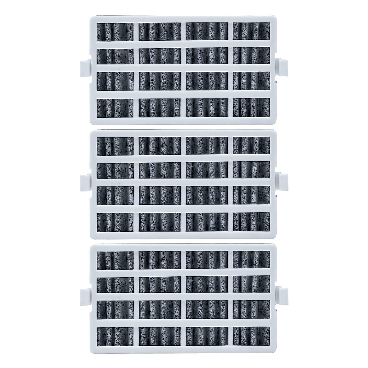 EvertechPRO W10311524 Fresh Air Cleaner Filter Assembly Pack of 3 Replacement for Whirlpool Refrigerator 2319308 AIR1 W10315189 W10335147