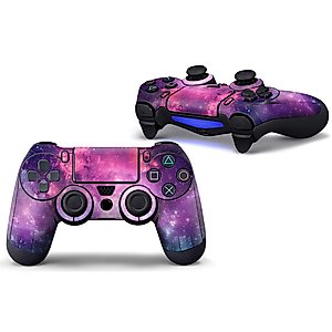 SKINOWN Cosmic Nebular Sticker Vinly Decal Cover for Sony PlayStation 4 DualShock Wireless Controller