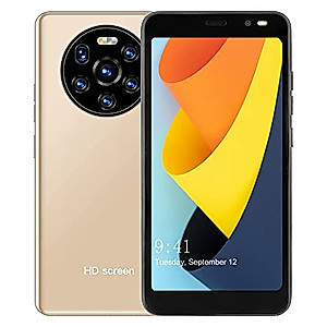Mate40 Pro Unlocked Cell Phone Factory Unlocked Android Smartphone, 5.45in HD Full Screen 512MB ROM 4GB RAM 3G Dual SIM Unlocked Smartphones for Android 4.4.2 Face Unlock Ultra Slim Lightweight