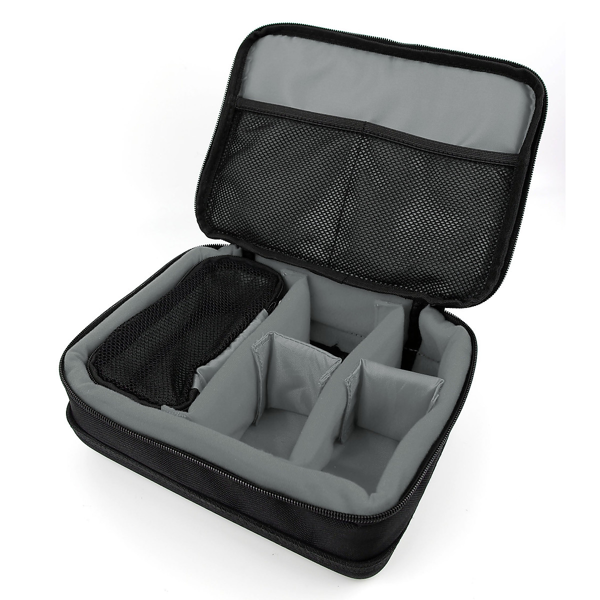 DURAGADGET Protective Black & Grey EVA Gaming Mouse Case - Compatible with Razer Naga Hex V2