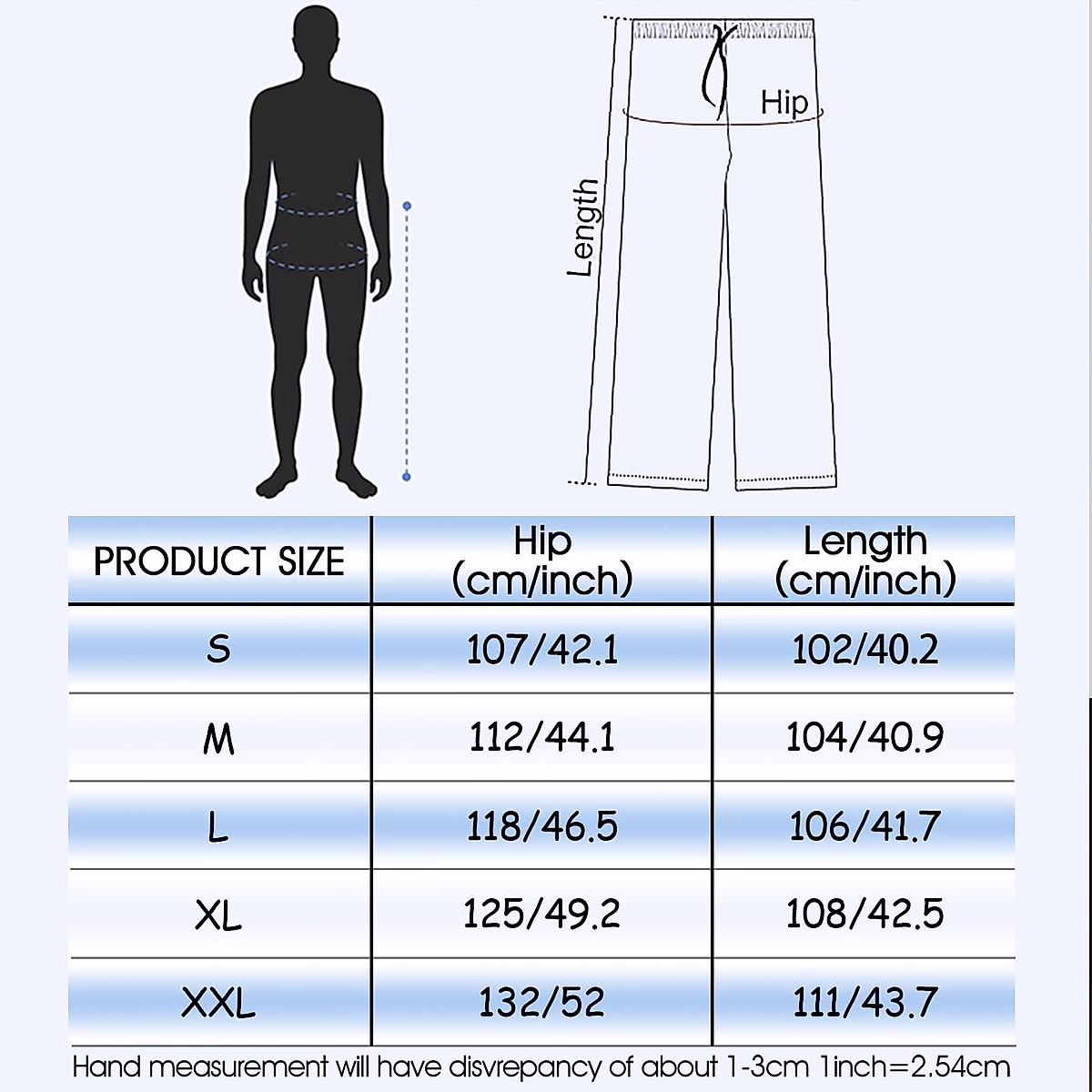 Carlonge Men's Pyjamas Sleepwear Lounge Drawstring Pockets Pants, Cute27, Medium