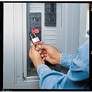 Brady Universal Multi-Pole Breaker Lockout - 66321, Red