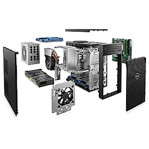 Dell Precision T3650 Workstation Desktop (2021) | Core i9-1TB SSD - 32GB RAM - RTX 5000 | 8 Cores @ 4.9 GHz - 11th Gen CPU - 16GB GDDR6 (Renewed)
