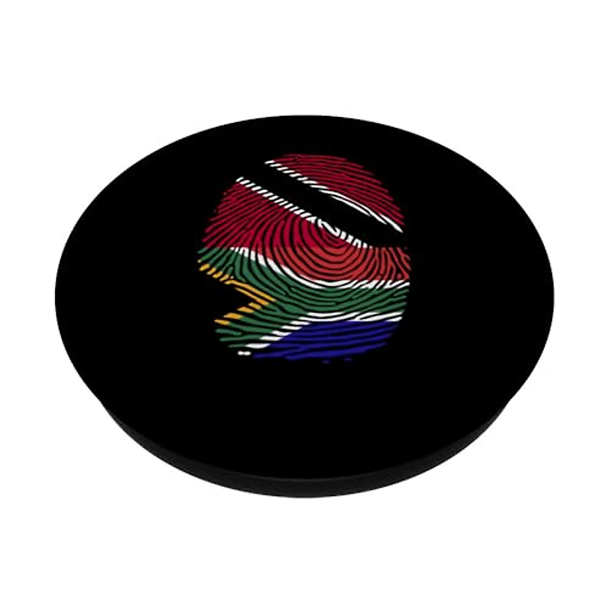 Trinidad South Africa Fingerprint Trini South African Roots PopSockets Standard PopGrip