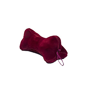 Soft Neck Bone Pillow for Sleeping,Travel Pillow Shaped Bone Neck and Neck Pillow for Recliner Great for Pain Relief. (Burgundy)
