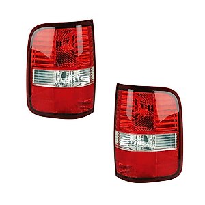 Replacement Rear Tail Lamp Right & Left Pair Set Mechanics Choice for Ford F-150 2004-2008 (Styleside)