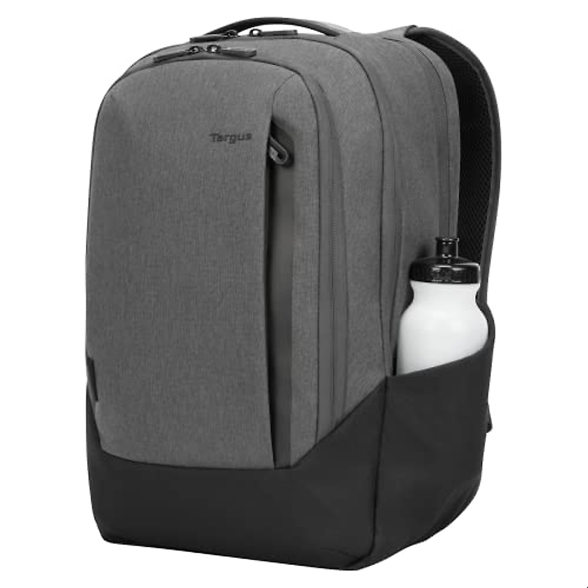Targus Cypress Hero Backpack with EcoSmart Designed for Business Traveler and School fit up to 15.6-Inch Laptop/Notebook, Light Gray (TBB58602GL)