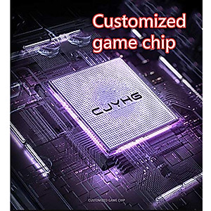 Mechanical Gaming Keyboard Compact 98 Key， Red Switches ， Custom Made chip Computer Keyboard -USB Connection Multi-Color Rainbow programmable RGB with Red Switches,for Windows PC Gamers