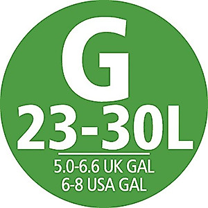 Brabantia New Icon Step Trash Can (8 Gal / Passion Red) Soft Closing Kitchen Garbage/Recycling Can with Removable Bucket