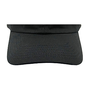 SYWHPS Dm Hat MM More Food Hip Hop Rap Dad Hat Baseball Cap Embroidered (Black)