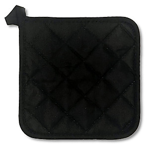 Lobyn Value Pack Pot Holders and Oven Mitts Sets, Kitchen Mitts and Pot Holders Sets, Kitchen Mittens and Pot Holder Set, Potholder Set, Mittens Kitchen Mix Solid Design