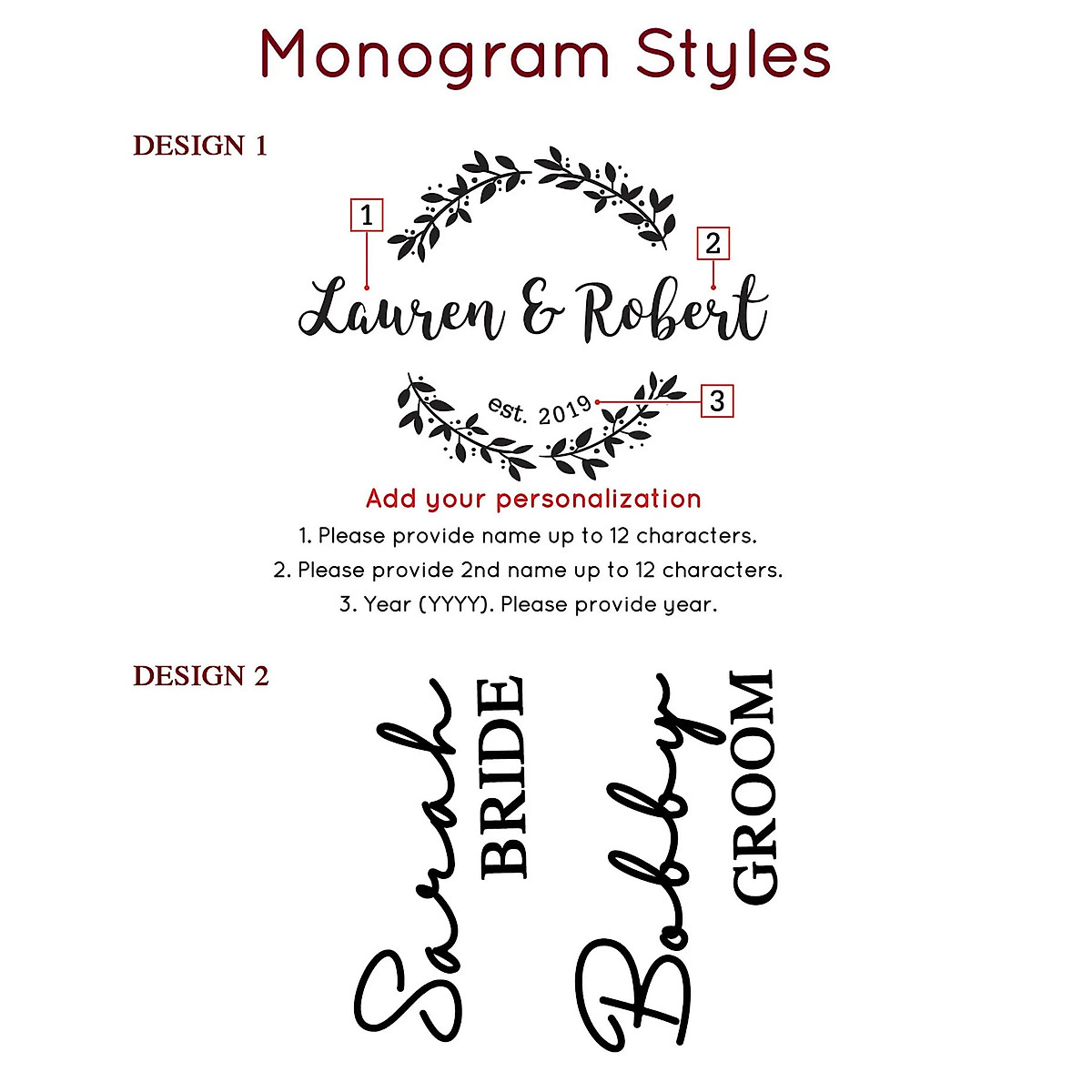 Personalized Champagne Flutes with Engraved Monogram, Real Handwriting, Custom Name Champagne Glass, Graduation Present, Gift for Her