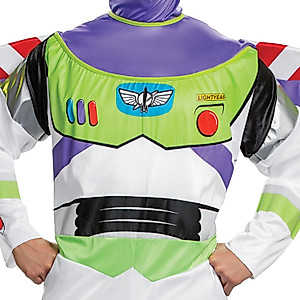 Disguise Toy Story Buzz Lightyear Deluxe Adult Sized Costumes, Mens 3XL