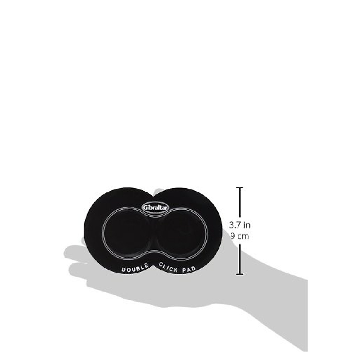 Gibraltar SC-GDCP Double Pedal Click Pad,Black,White