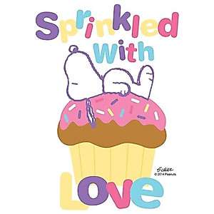 CafePress Snoopy Sprinkled With Love Mugs Ceramic Coffee Mug, Tea Cup 11 oz