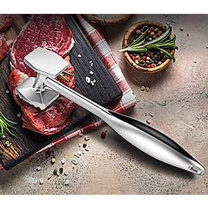 Aliglow Meat Tenderizer Hammer Tool/Pounder For Tenderizing Steak Beef Poultry