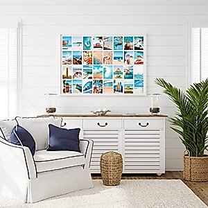 Wall Collage Kit Aesthetic Pictures For Room Wall-Decor - Wall Collage Kit Bedroom Decor For Teen Girls - 50PCS Blue Beach Posters For Room Aesthetic 4" x 6"…
