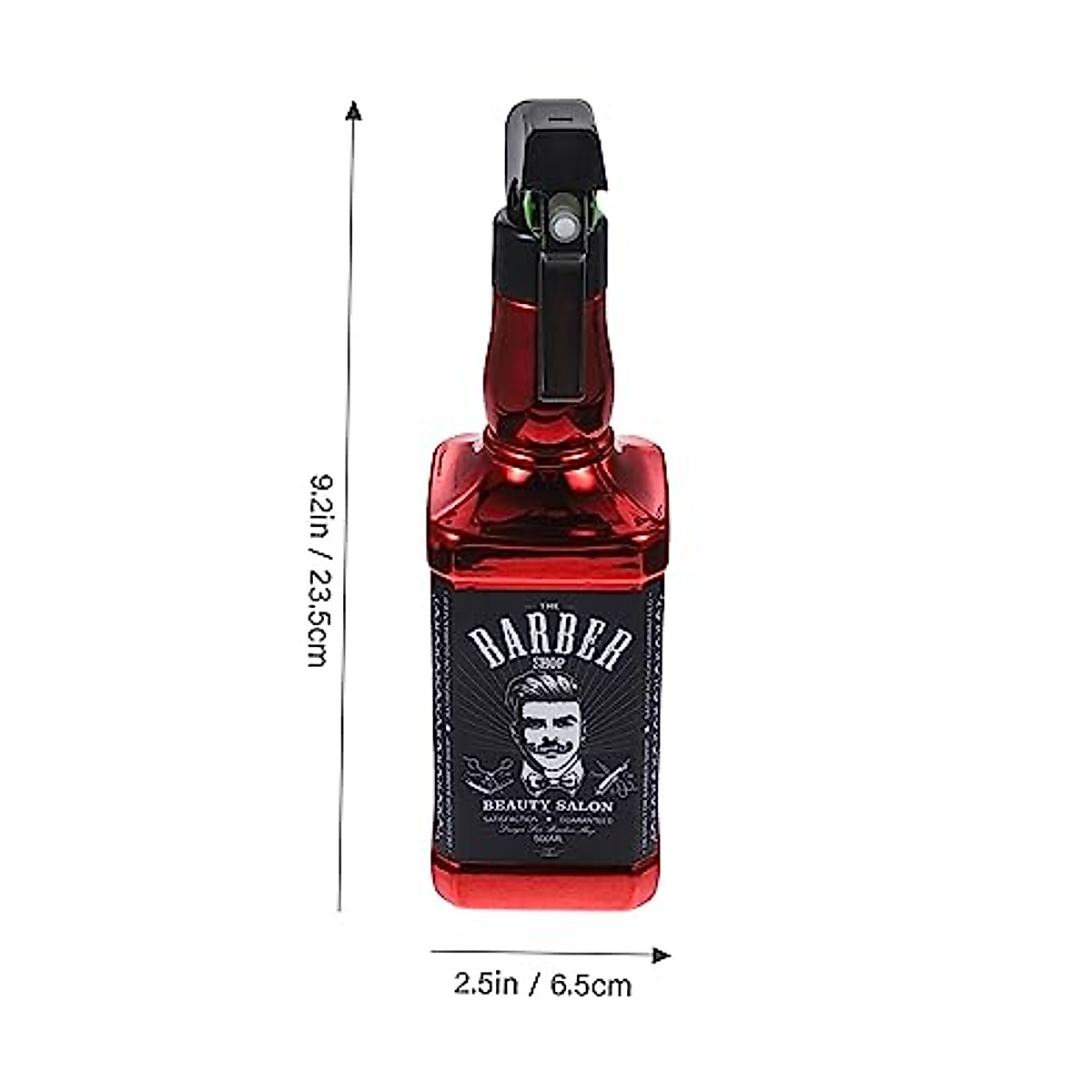 FOMIYES Spray Mist Bottle Hairdressing Electroplating Retro Watering Can Spray Mist Bottle The Pet Red Water Spray Can Watering Kettle Water Sprayer Vintage Water Container Travel