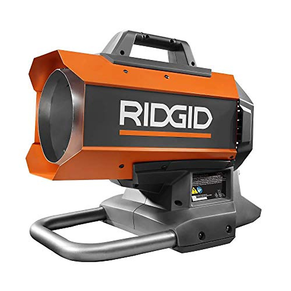 Ridgid 18-Volt 60K BTU Hybrid Forced Air Propane Portable Heater with 18-Volt Lithium-Ion 2.0Ah Battery and Charger Kit