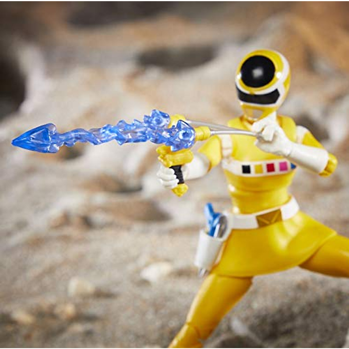 Power Rangers Lightning Collection in Space Yellow Ranger 6-Inch Premium Collectible Action Figure Toy with Accessories