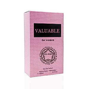 META-BOSEM Valentne Mliano, Women Perfume Eau de Parfum Natural Spray - Fruity Floral Notes - Spicy Woody Accords- Great Holiday Gift - for All Day Use - a Classic Bottle, 3.4 Fluid Ounce/100Ml