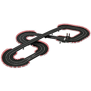 Carrera Digital Electric Slot Car Racing Track Set Includes Two Cars & Two Dual-Speed, D124 Born to Perform
