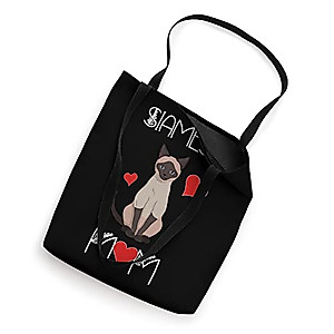 Siamese Mom Cat Loving Apparel Siamese Cat Tote Bag